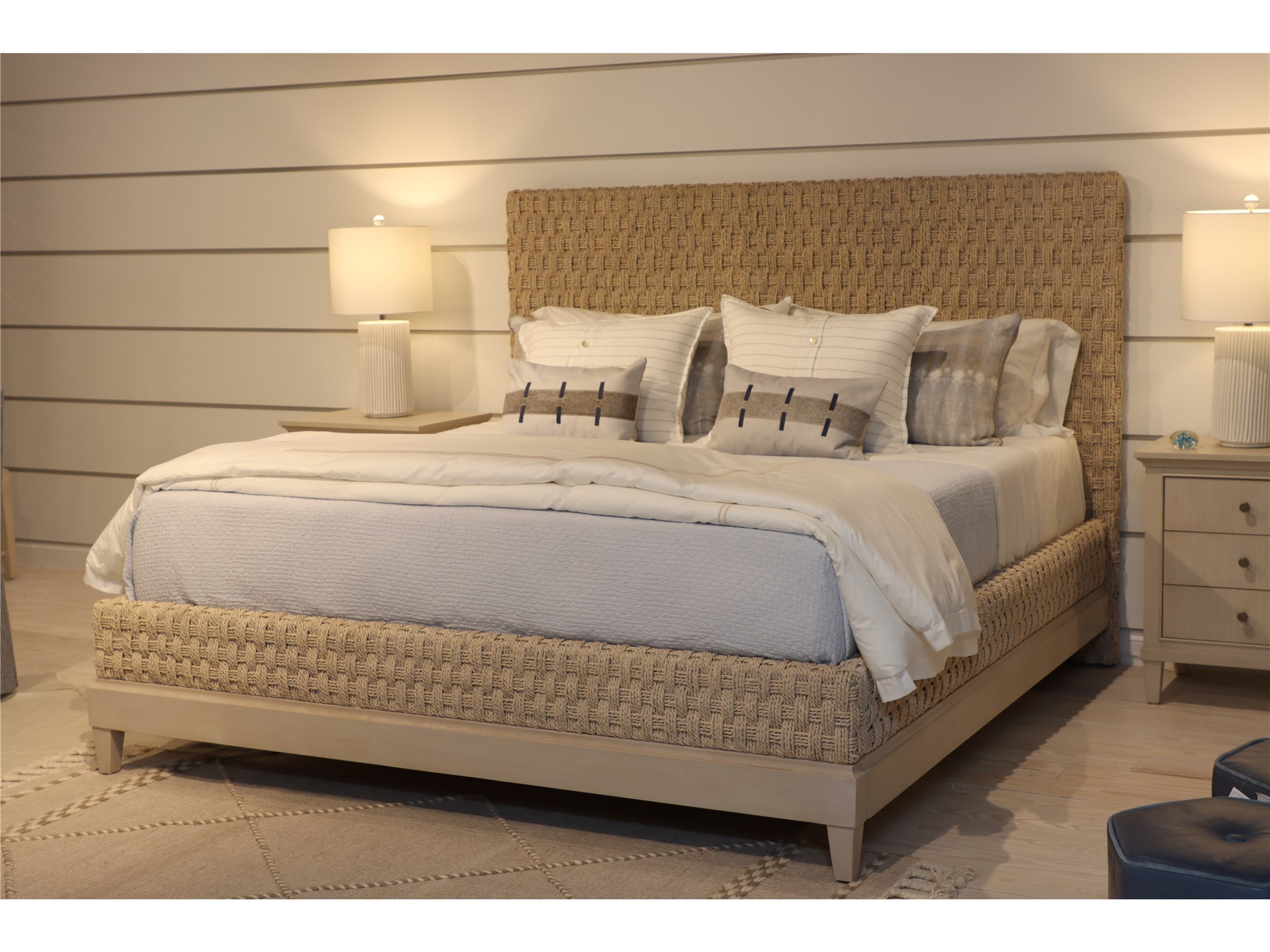 Birchaven Willow Woven Bed King | Universal Furniture