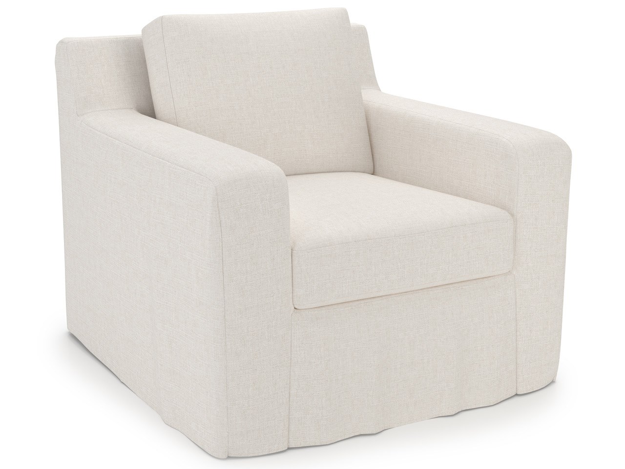 Ryman Slipcover Swivel Chair - Special Order | Universal Furniture